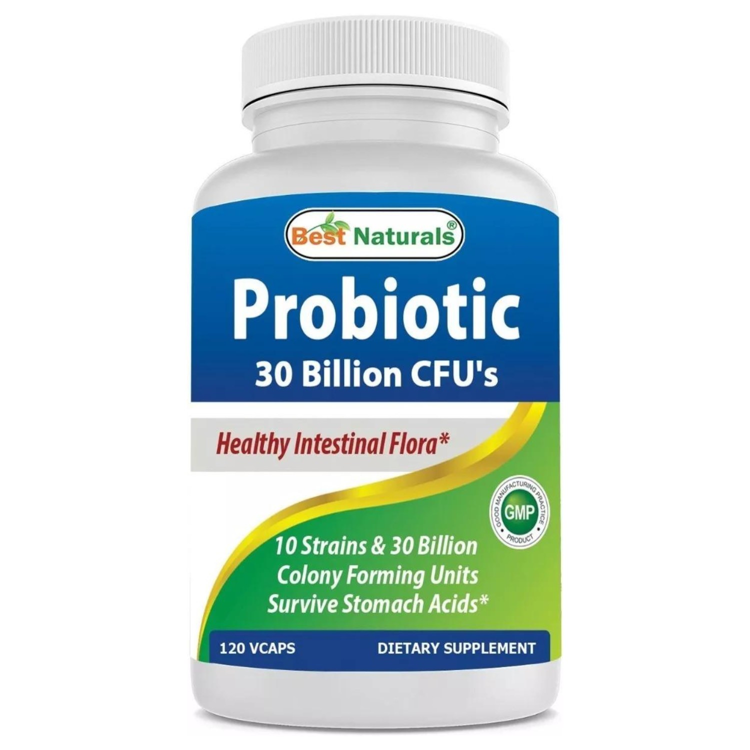 PROBIOTICOS 10 CEPAS 30 BILLONES CFU 120 CAPSULAS VEGETALES BEST NATUR – Bexo Perú