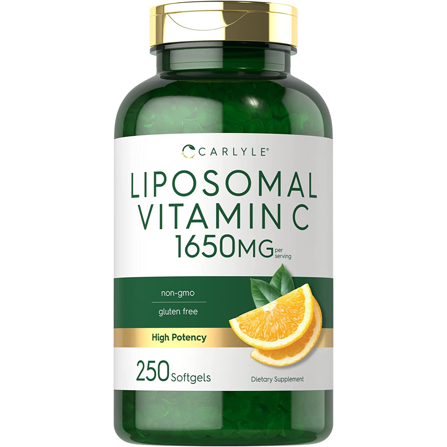 VITAMINA C LIPOSOMAL 1650 MG 250 CAPSULAS BLANDAS CARLYLE – Bexo Perú