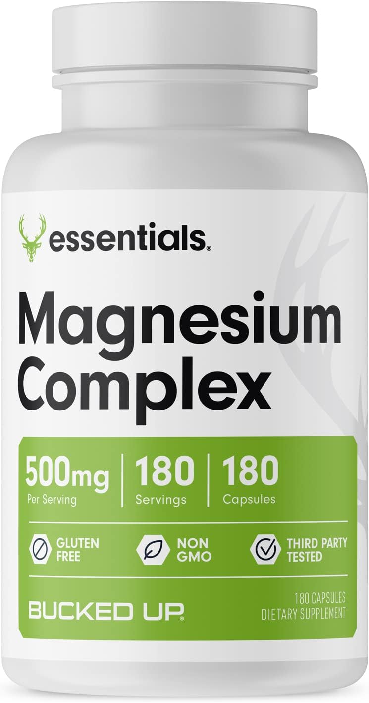 COMPLEJO DE MAGNESIO 500 MG 180 CÁPSULAS ESSENTIALS – Bexo Perú