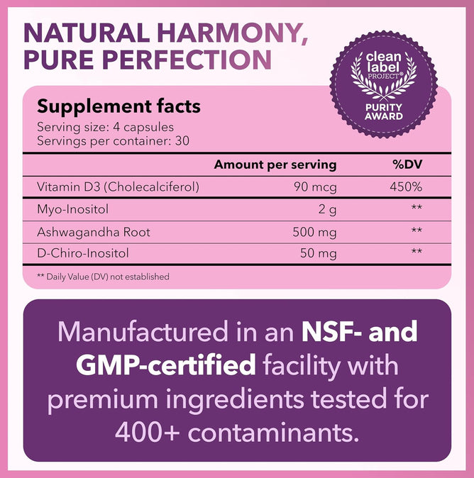 MYO & D-CHIRO INOSITOL – Bexo Perú