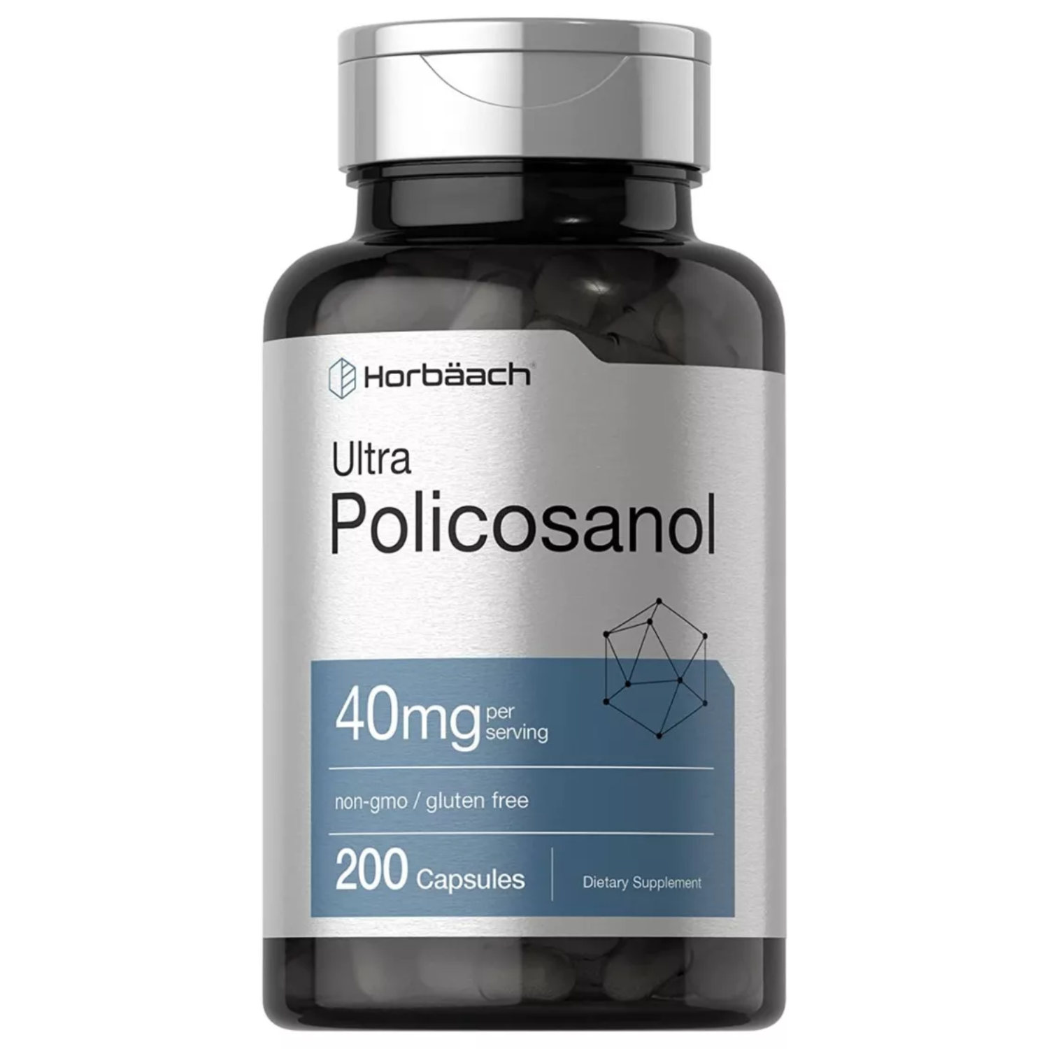 POLICOSANOL 40 MG 200 CAPSULAS HORBAACH – Bexo Perú