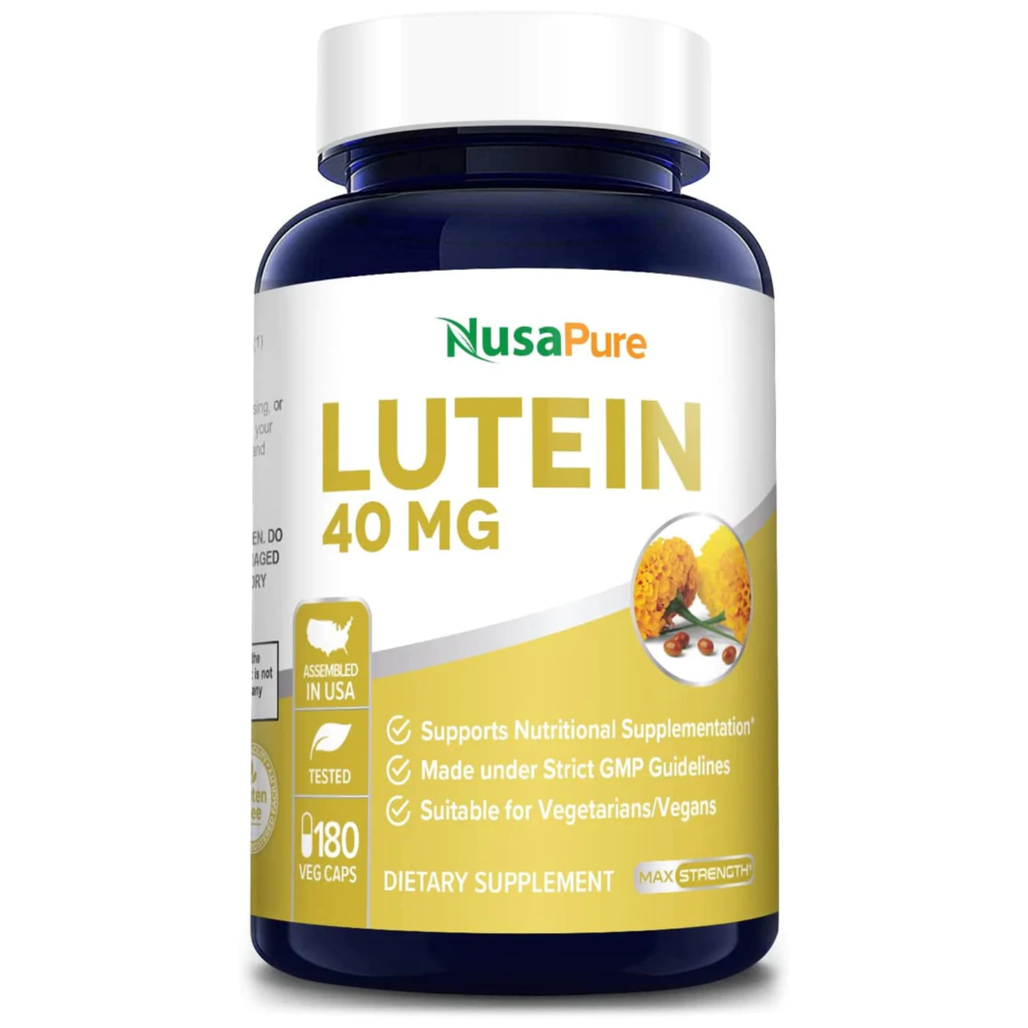 LUTEINA NUSAPURE 40 MG 180 CAPSULAS – Bexo Perú