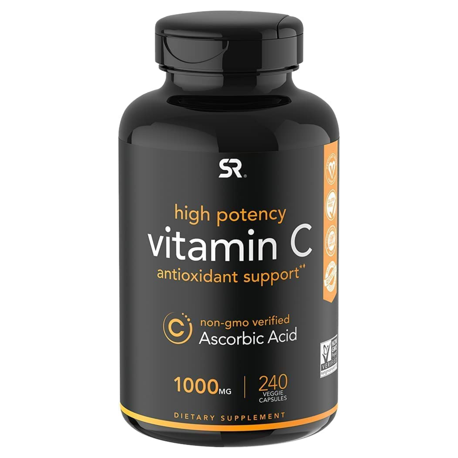 VITAMINA C 1,000 MG 240 CAPSULAS SPORTS RESEARCH – Bexo Perú