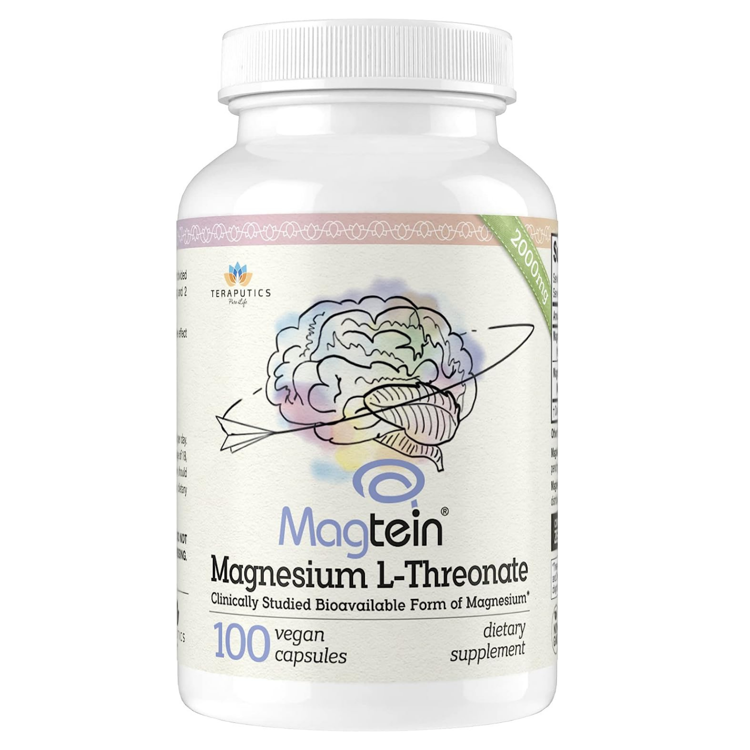 TREONATO DE MAGNESIO 144 MG 100 CAPSULAS TERAPUTICS – Bexo Perú