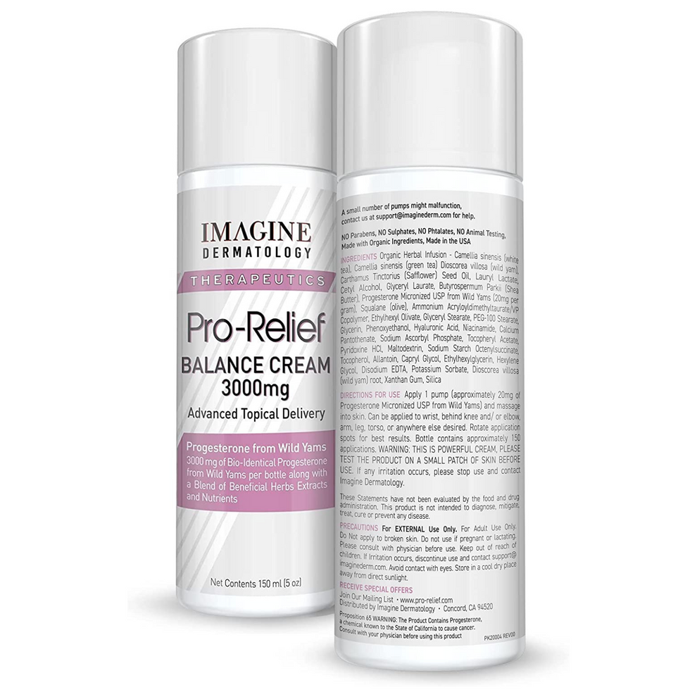 PRO RELIEF BALANCE CREAM 3000 MG 150 ML IMAGINE DERMATOLOGY – Bexo Perú