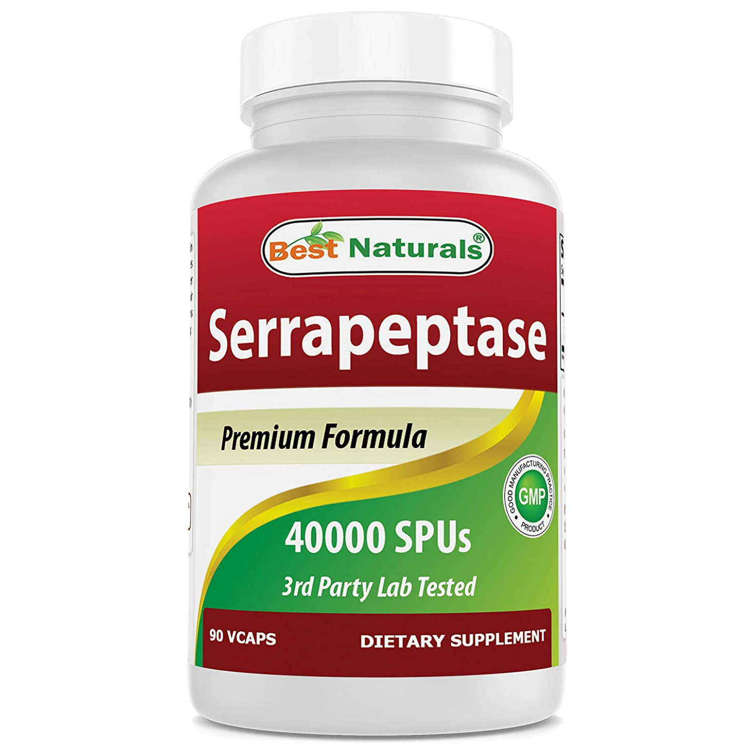 SERRAPEPTASA 40000 SPU 90 CAPSULAS BEST NATURALS – Bexo Perú