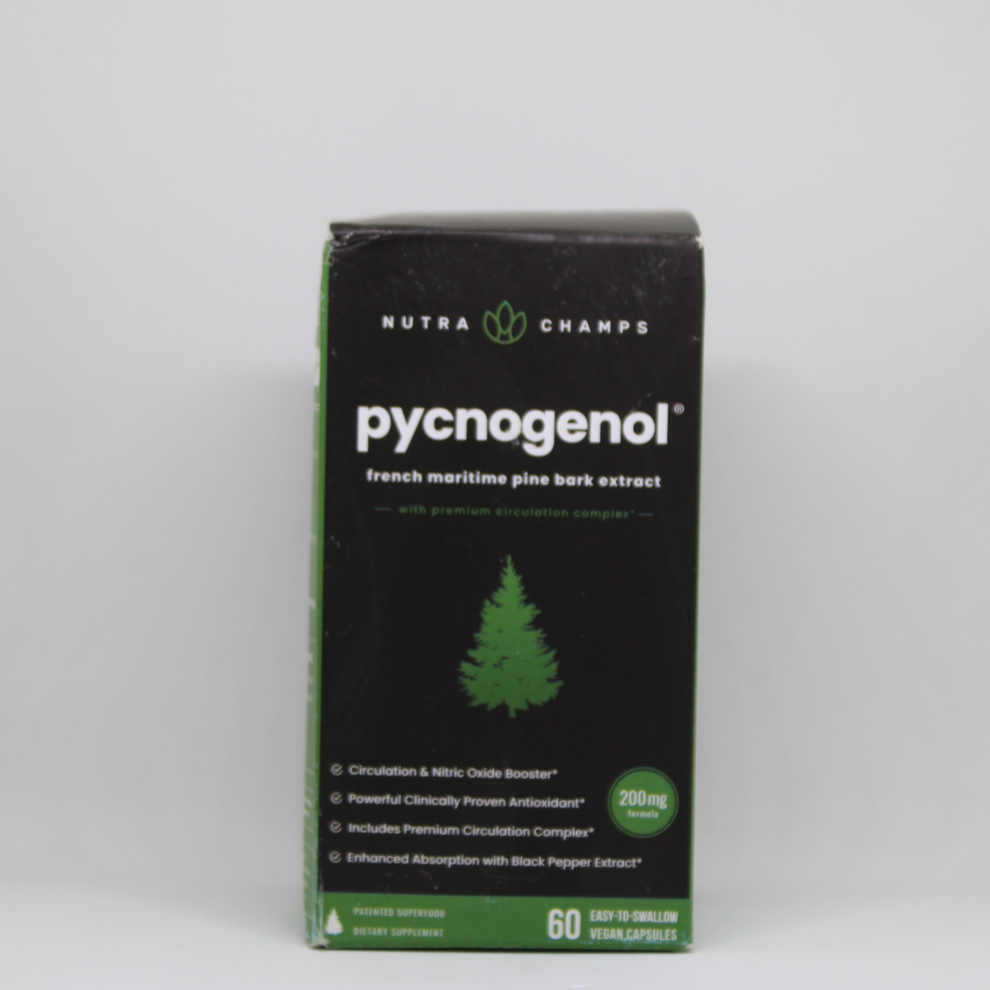 PYCNOGENOL 200 MG 60 CAPSULAS VEGETALES SIN GMO VEGANO NUTRA CHAMPS ...